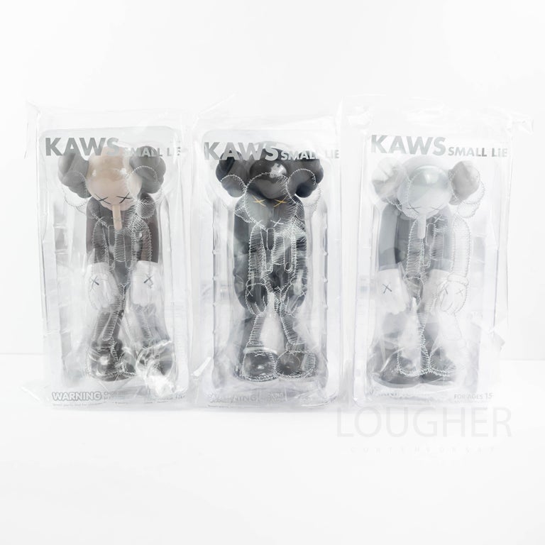 KAWS - Small Lie (Set Of Three) For Sale at 1stDibs