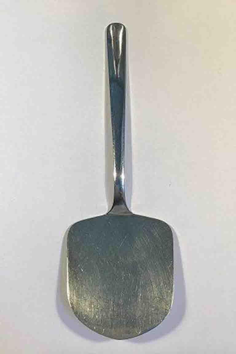 Kay Bojesen Sterling Silver Grand Prix Sandwich Server For Sale at 1stDibs