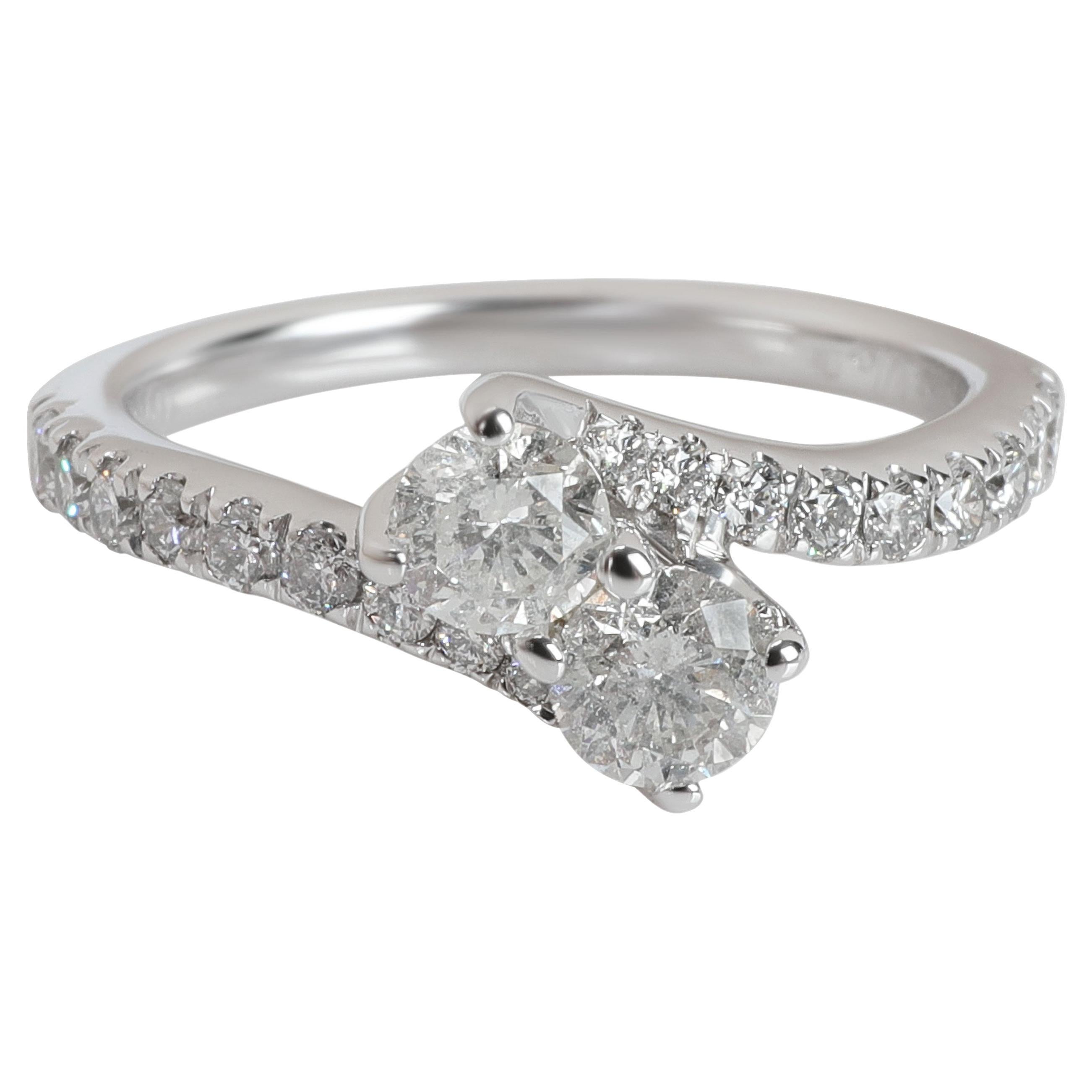 Kay Jewelers Diamond Engagement Ring in 14k White Gold I I2 1 CTW For ...