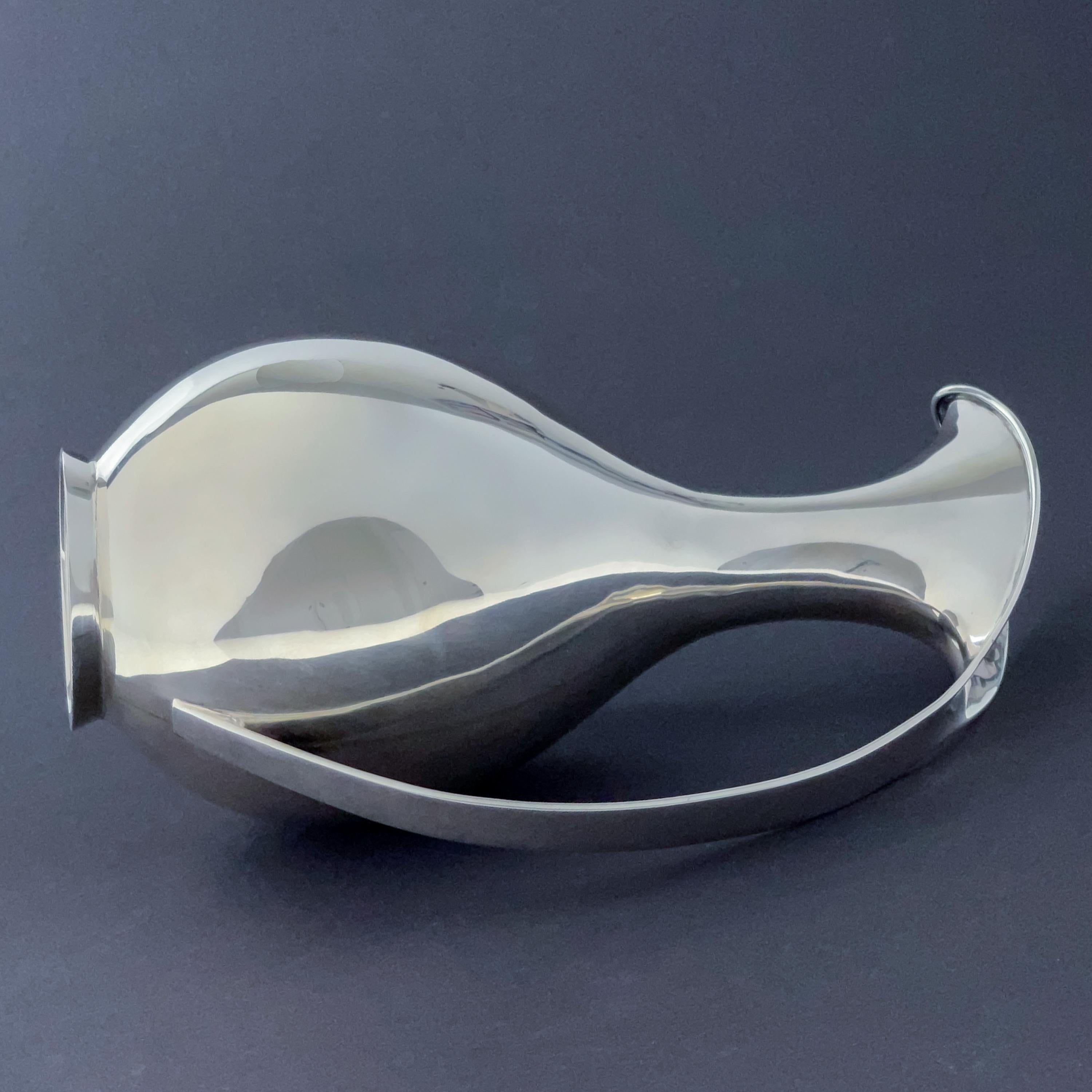 Kay Fisker - Sterling Silver Pitcher "Vinkande" - Anton Michelsen ...