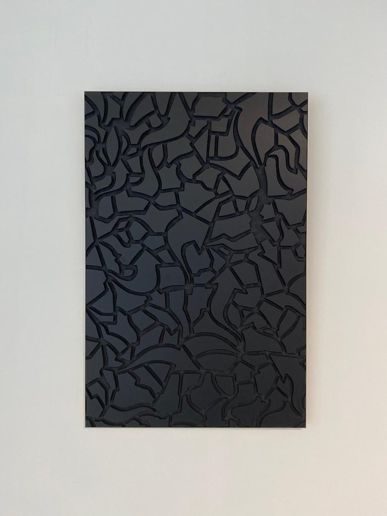 Kay One - Black Star - Laser-cut vinyl monochromatic artwork by Kay One ...