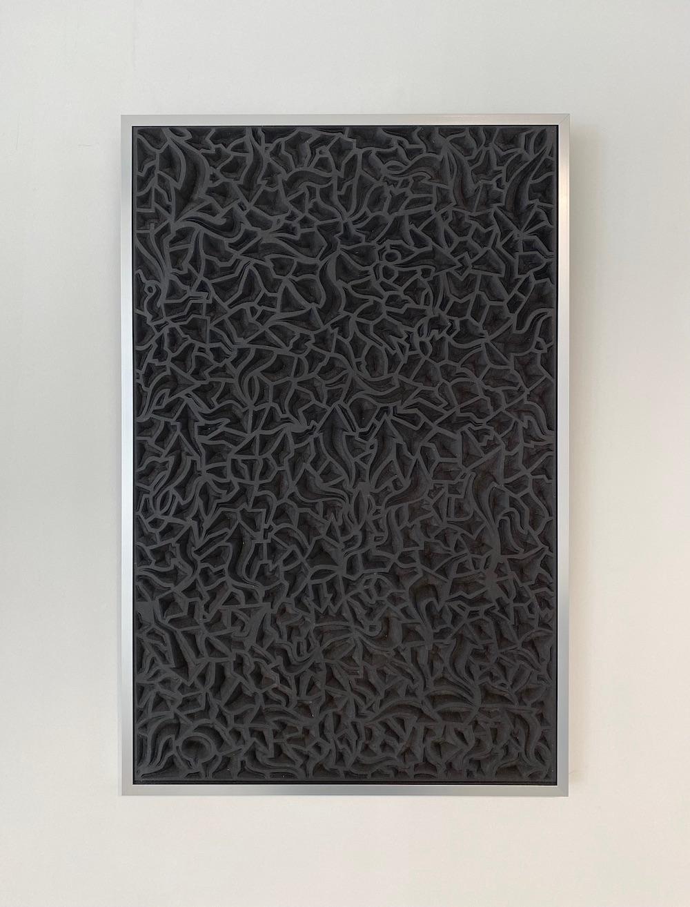 Kay One - Fly Town Road Map - Laser-cut wood artwork by Kay One For ...