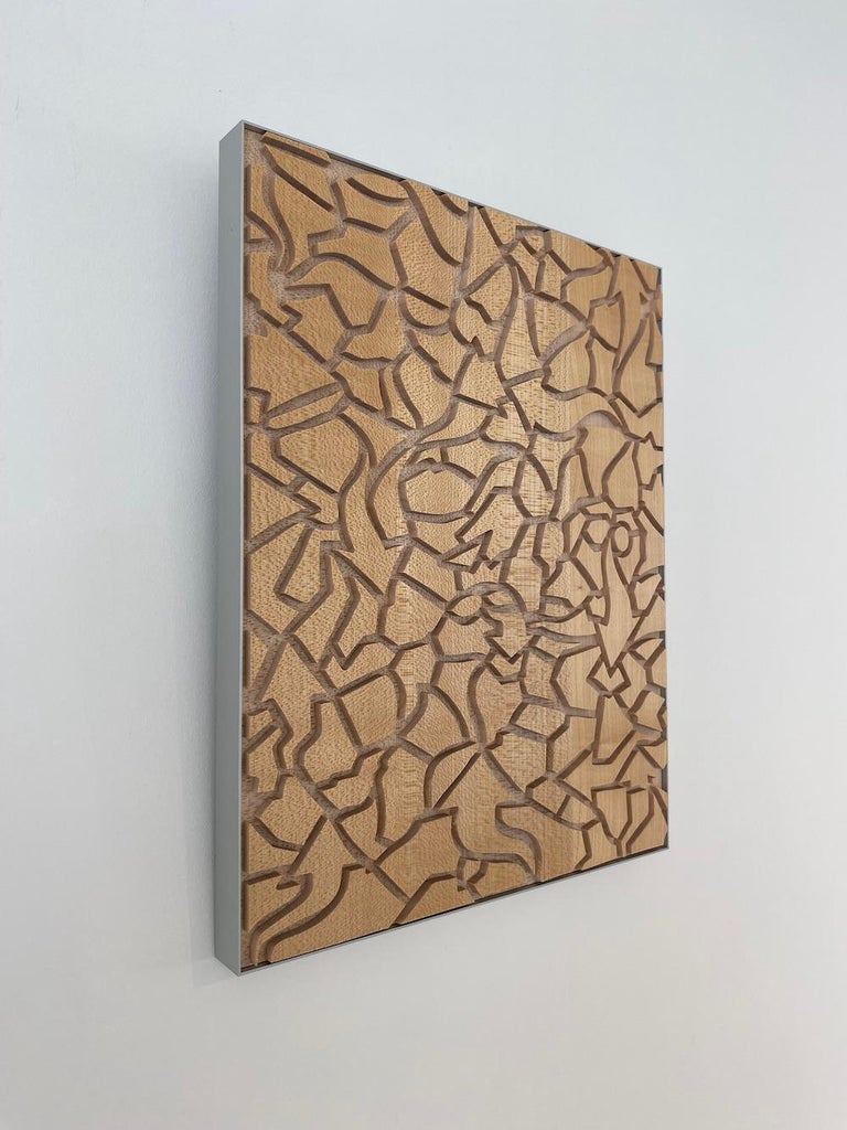 Kay One - Fly Town Road Map - Laser-cut wood artwork by Kay One For ...