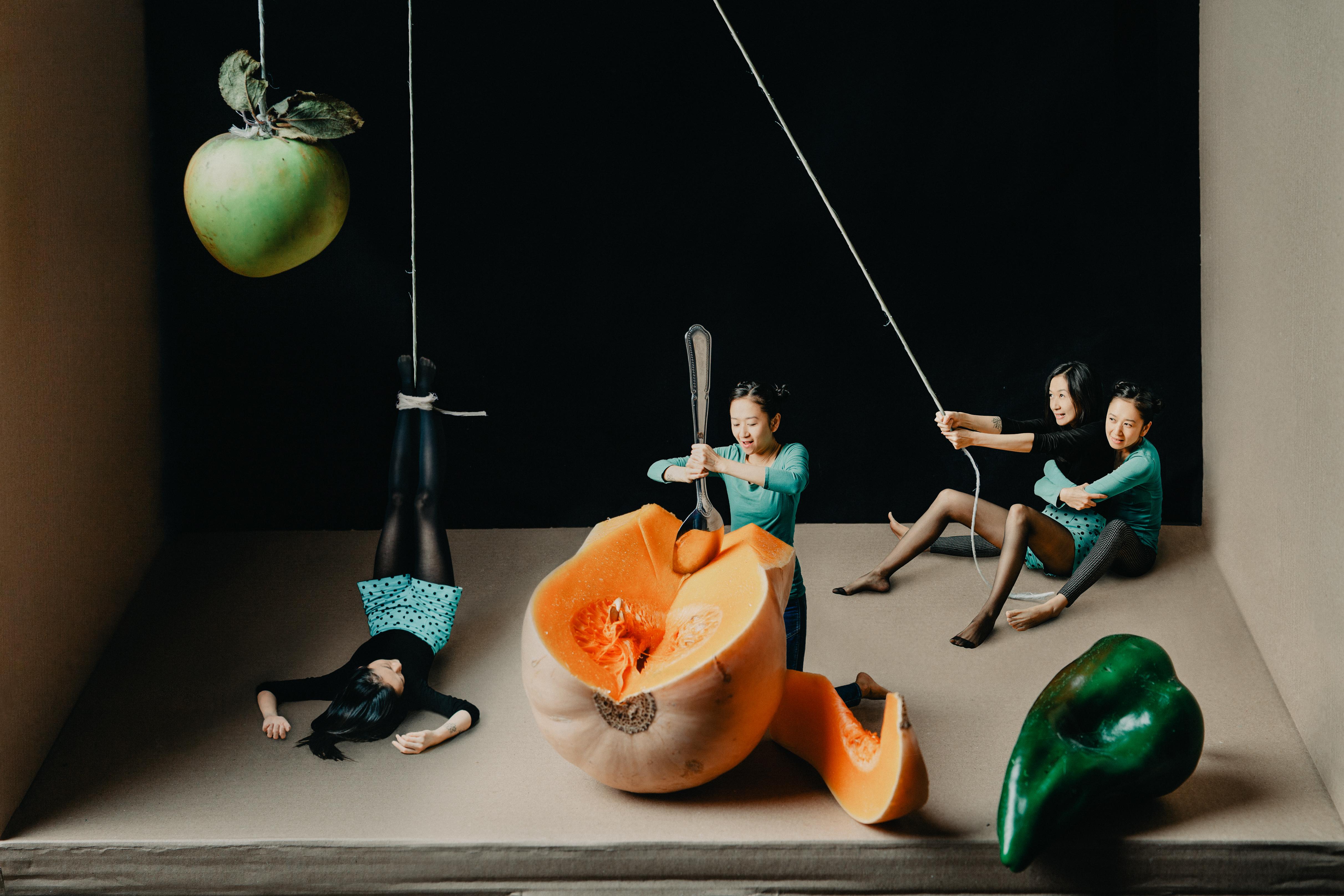 Juergen Teller - Charlotte Rampling, a Fox, and a Plate No. 15, Latimer ...