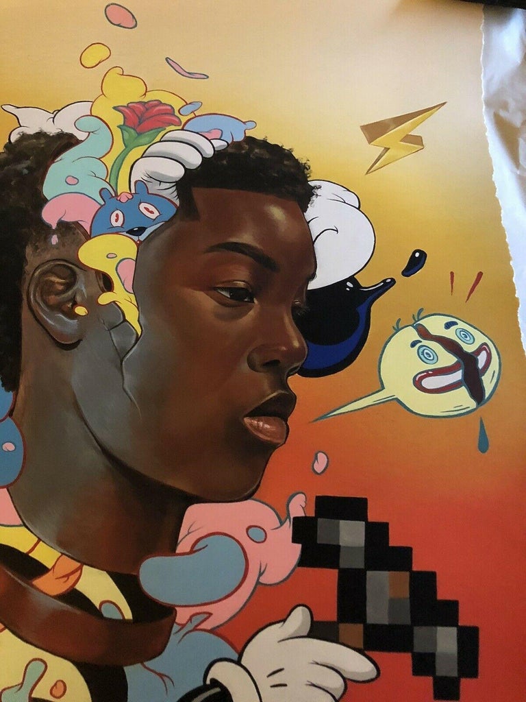 kayla Mahaffey - "Unwind" Signed and Numbered Print For Sale at 1stDibs