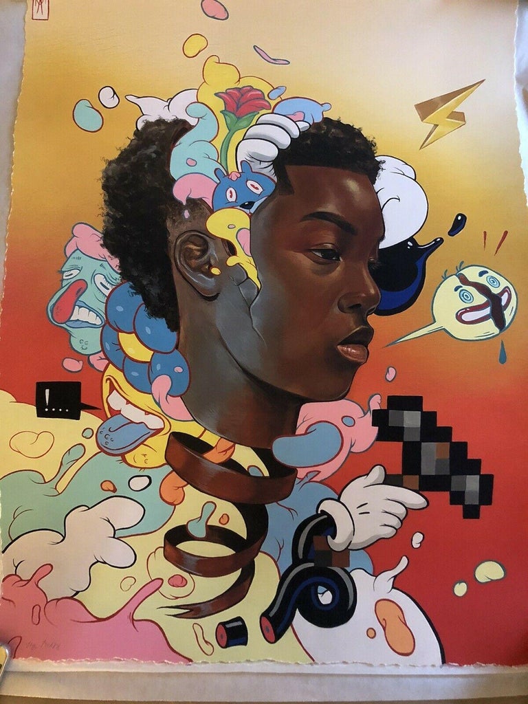 kayla Mahaffey - "Unwind" Signed and Numbered Print For Sale at 1stDibs