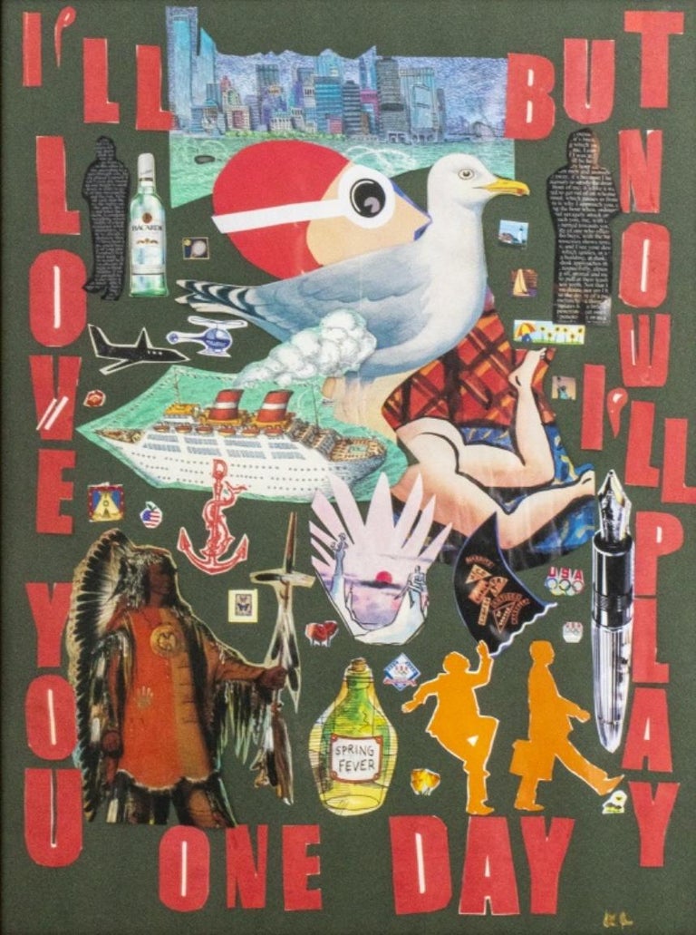 Kayo Lennar "Promising trips..." Collage For Sale at 1stDibs