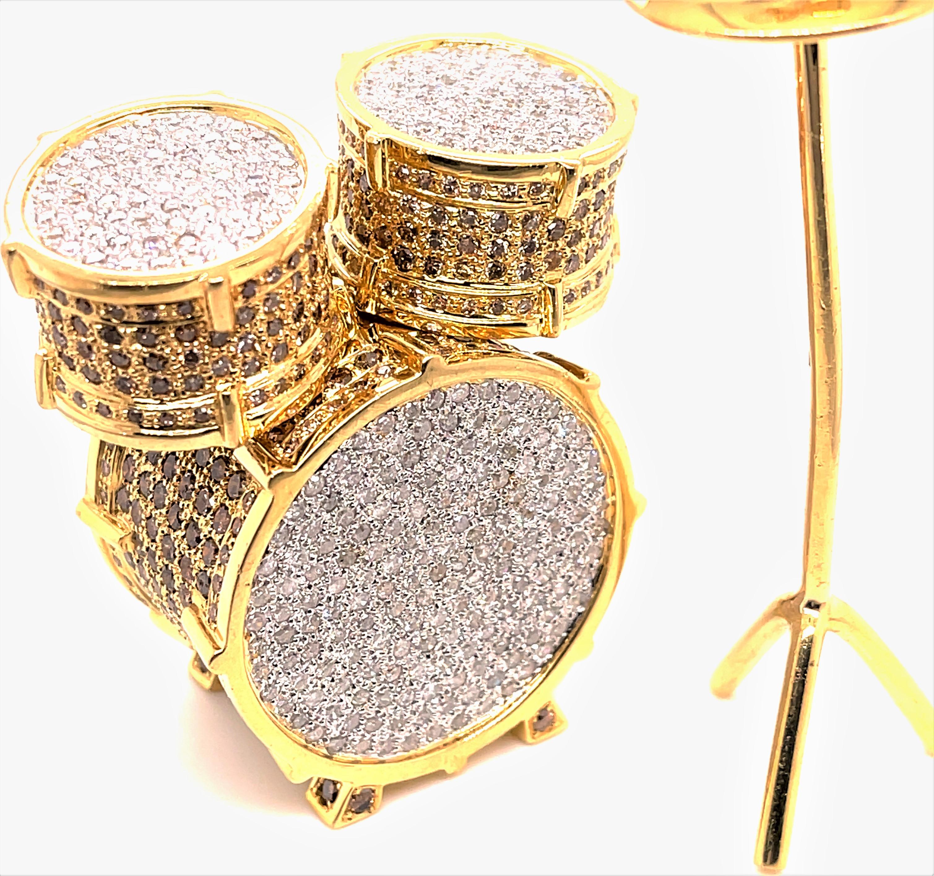 Keep the Beat with This Drum Set Made by Shimon's Creations For Sale at ...