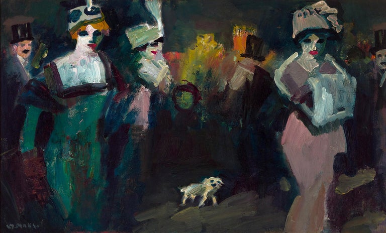 Kees Maks - Leaving the Theatre by Kees Maks For Sale at 1stDibs