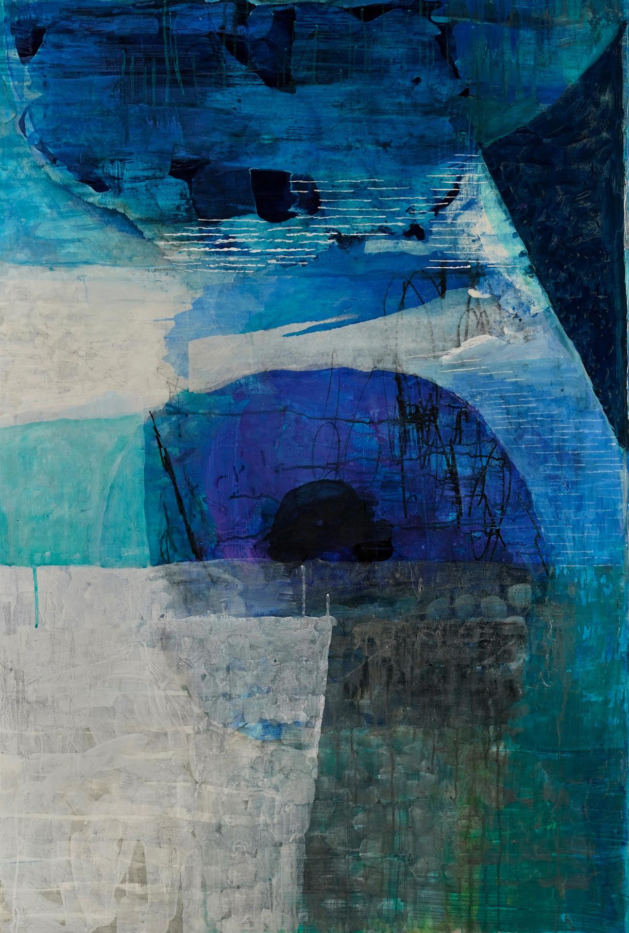 Keiko Hara - Verse Space Blue For Sale at 1stDibs