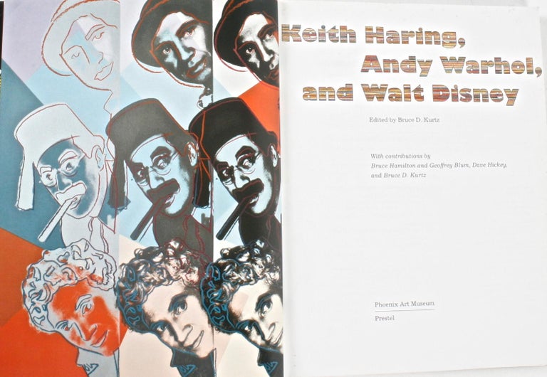 Keith Haring, Andy Warhol, and Walt Disney, First Edition at 1stDibs