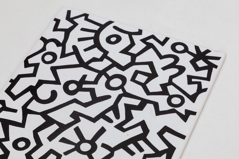 Keith Haring 1980s Set of Nine Tiles Wall Decoration, Germany at 1stDibs