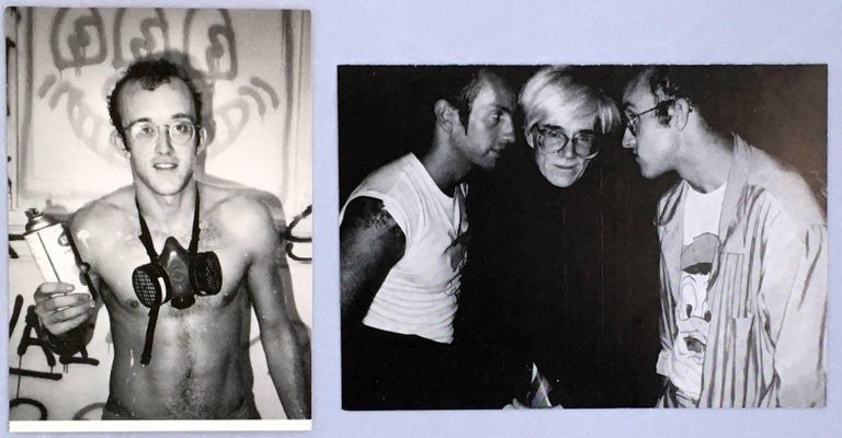 Keith Haring, Kenny Scharf, Andy Warhol 'Patrick Mcmullan announcement ...
