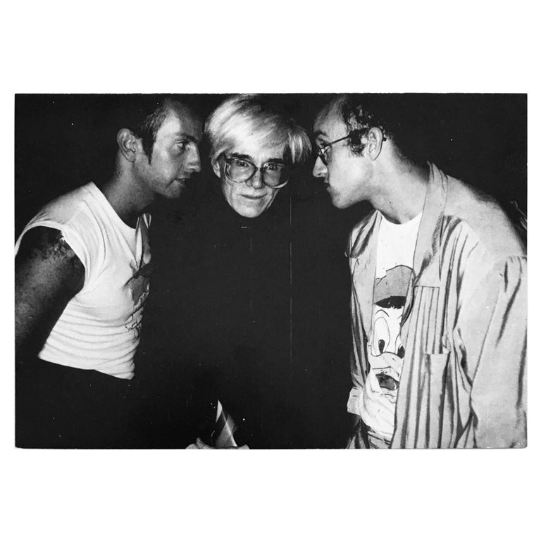Keith Haring, Kenny Scharf, Andy Warhol 'Patrick Mcmullan announcement ...