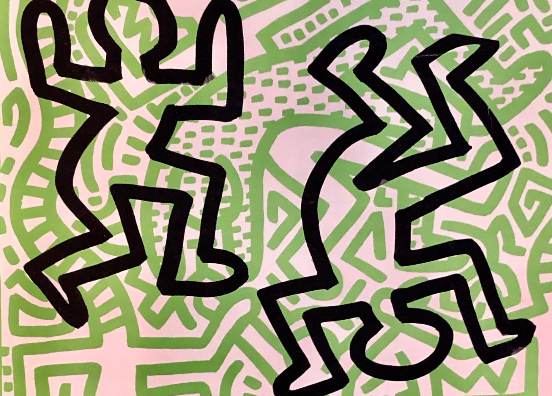 Raro disco original de Keith Haring (Keith Haring 1984) en venta en 1stDibs