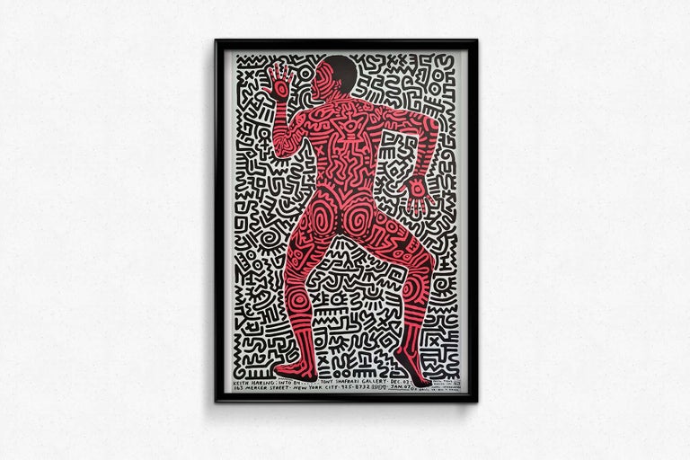 Keith Haring - 1984 Original Poster by Keith Haring - Tony Shafrazi ...