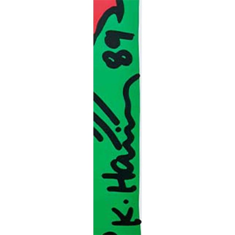 Keith Haring - 1991 original poster made by Keith Haring to celebrate ...