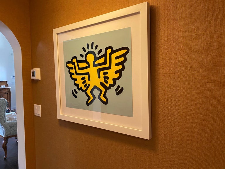 Keith Haring - Angel from Icons Portfolio For Sale at 1stDibs