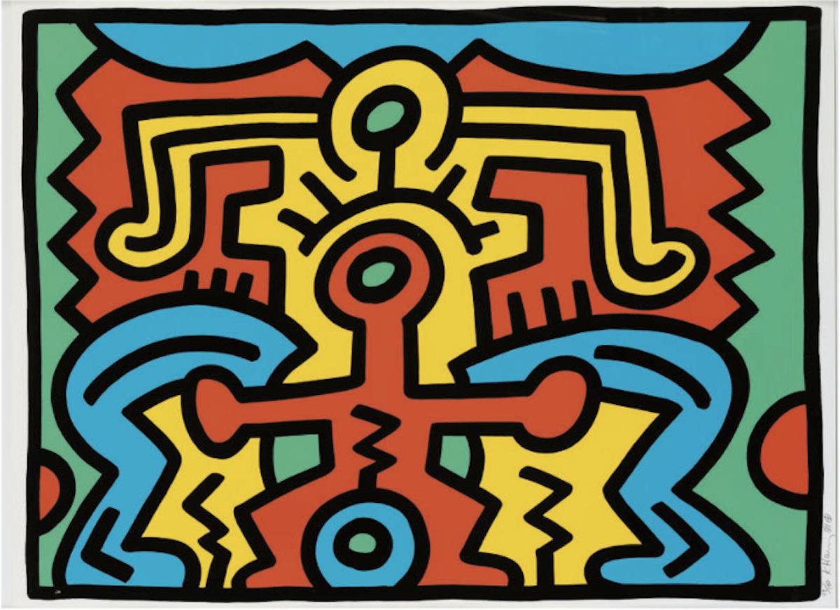 Keith Haring - Growing Series I-V at 1stDibs