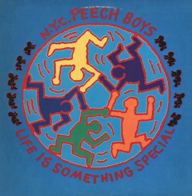 Keith Haring - Keith Haring Album Cover Art: set of 15+ works (1983 ...