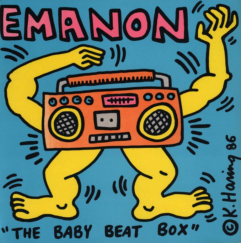 Keith Haring - Keith Haring Album Cover Art: set of 15+ works (1983 ...
