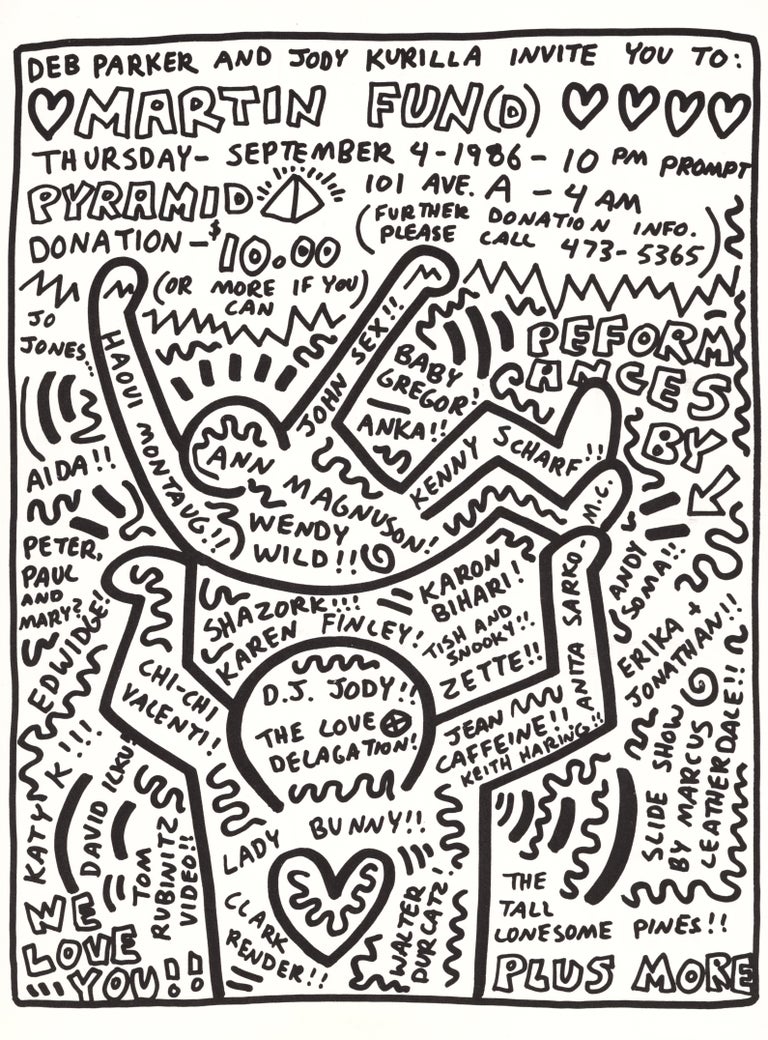 Keith Haring Andy Warhol 1986 - Great Gifts Club