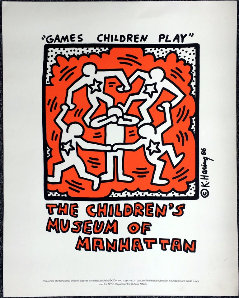 Keith Haring - Keith Haring Games Children Play at 1stDibs