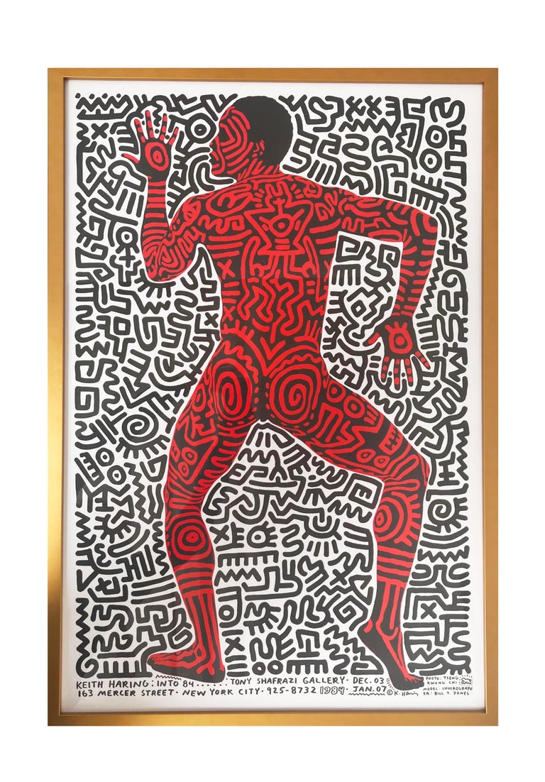 Keith Haring - Keith Haring Into 84 poster (vintage Keith Haring) For ...