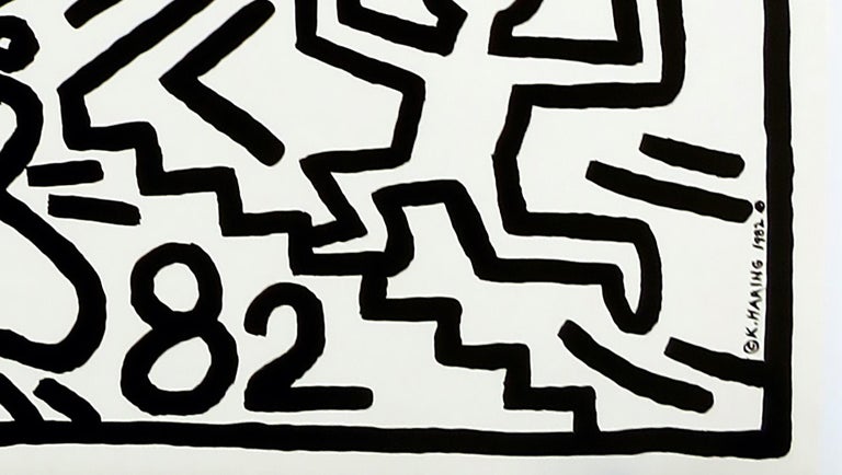 Keith Haring - Keith Haring Nuclear Disarmament poster 1982 For Sale at ...