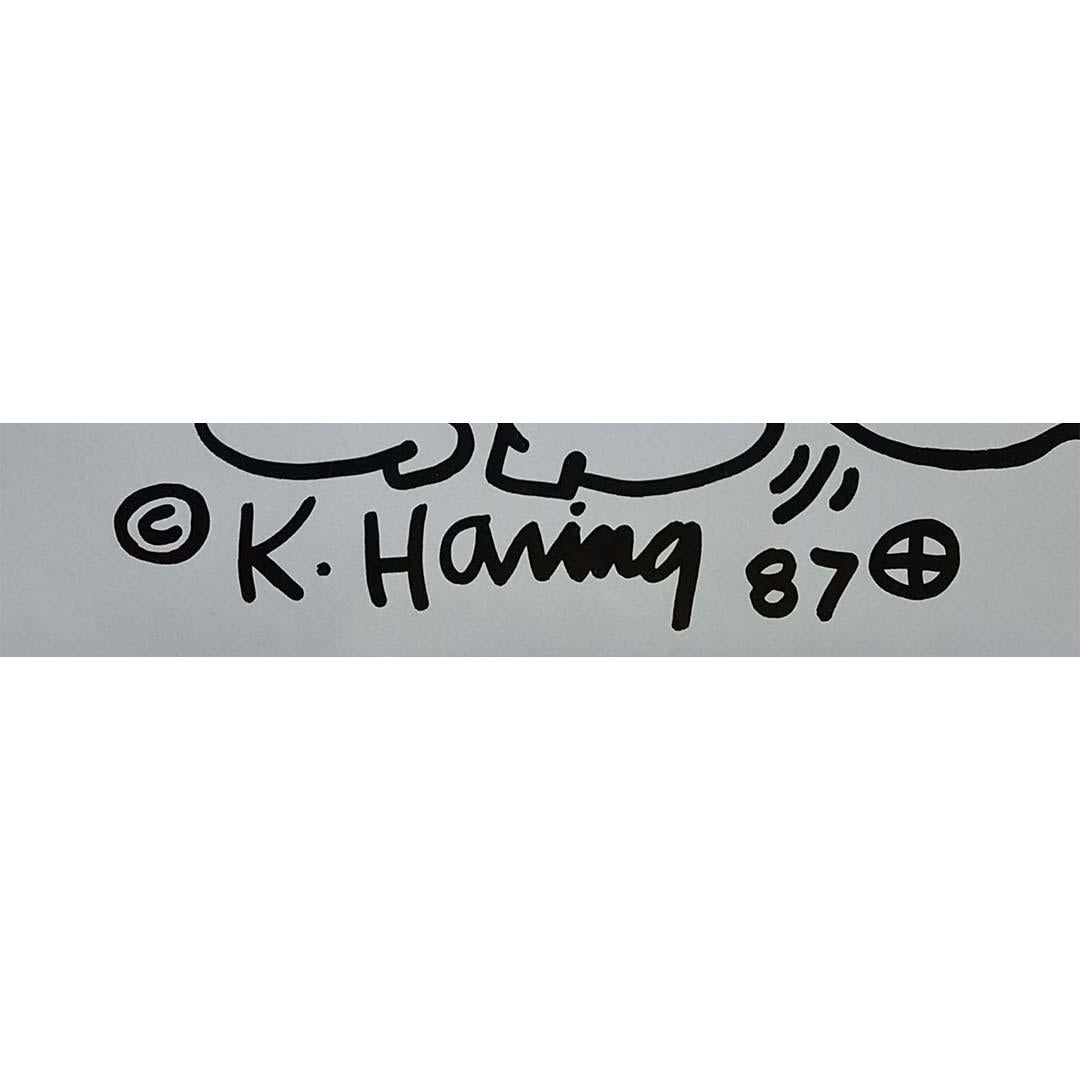 Keith Haring - Keith Haring Safe Sex ! 1987 Original Poster Pop-Art at ...