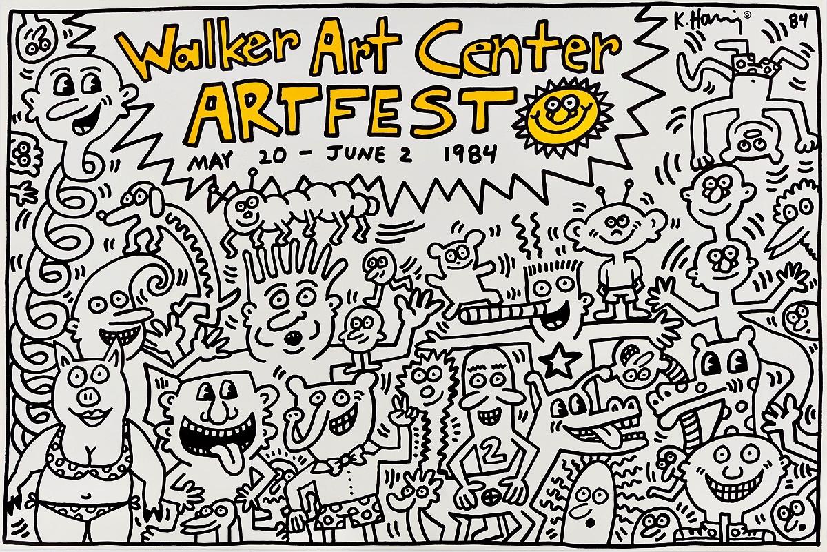 Keith Haring - Keith Haring Ignorance = Fear, 1989 (Keith Haring Act Up ...