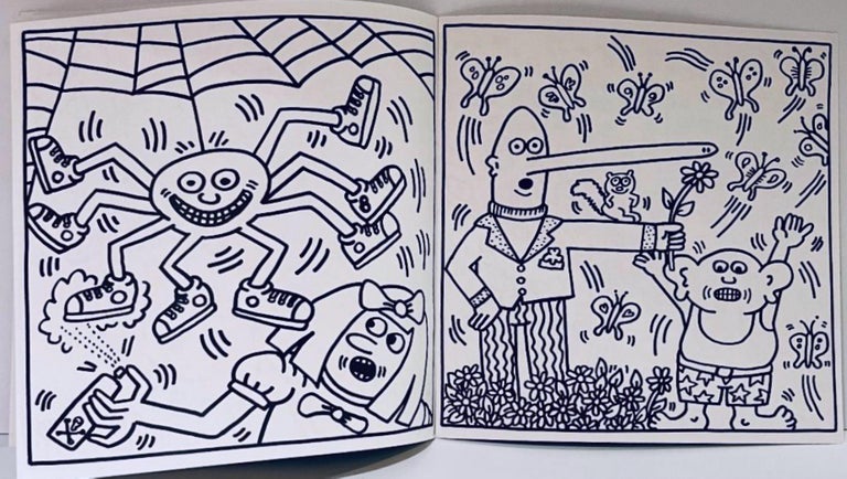 keith haring 20 coloring pages