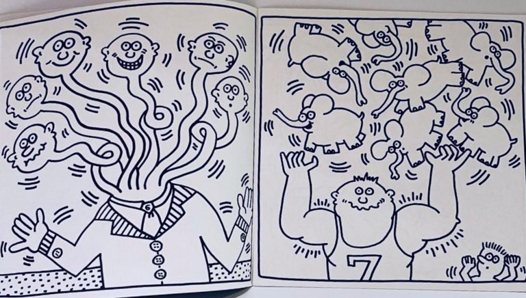 my first coloring book keith haring