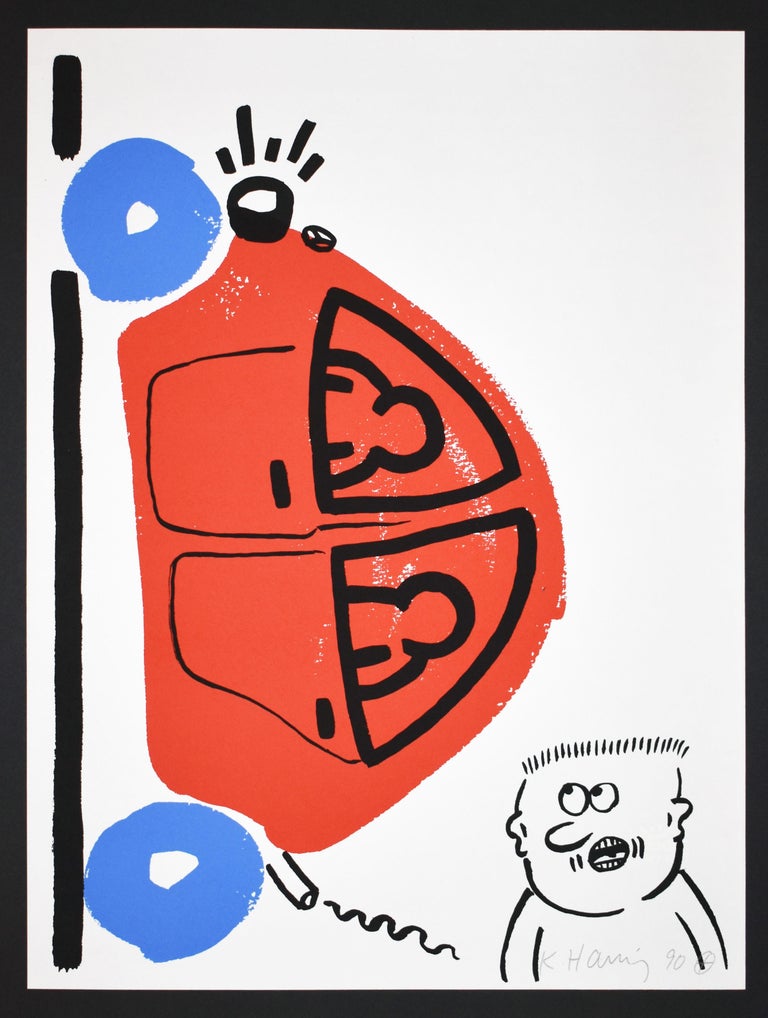 Keith Haring - Plate 16, The Story of Red and Blue at 1stDibs