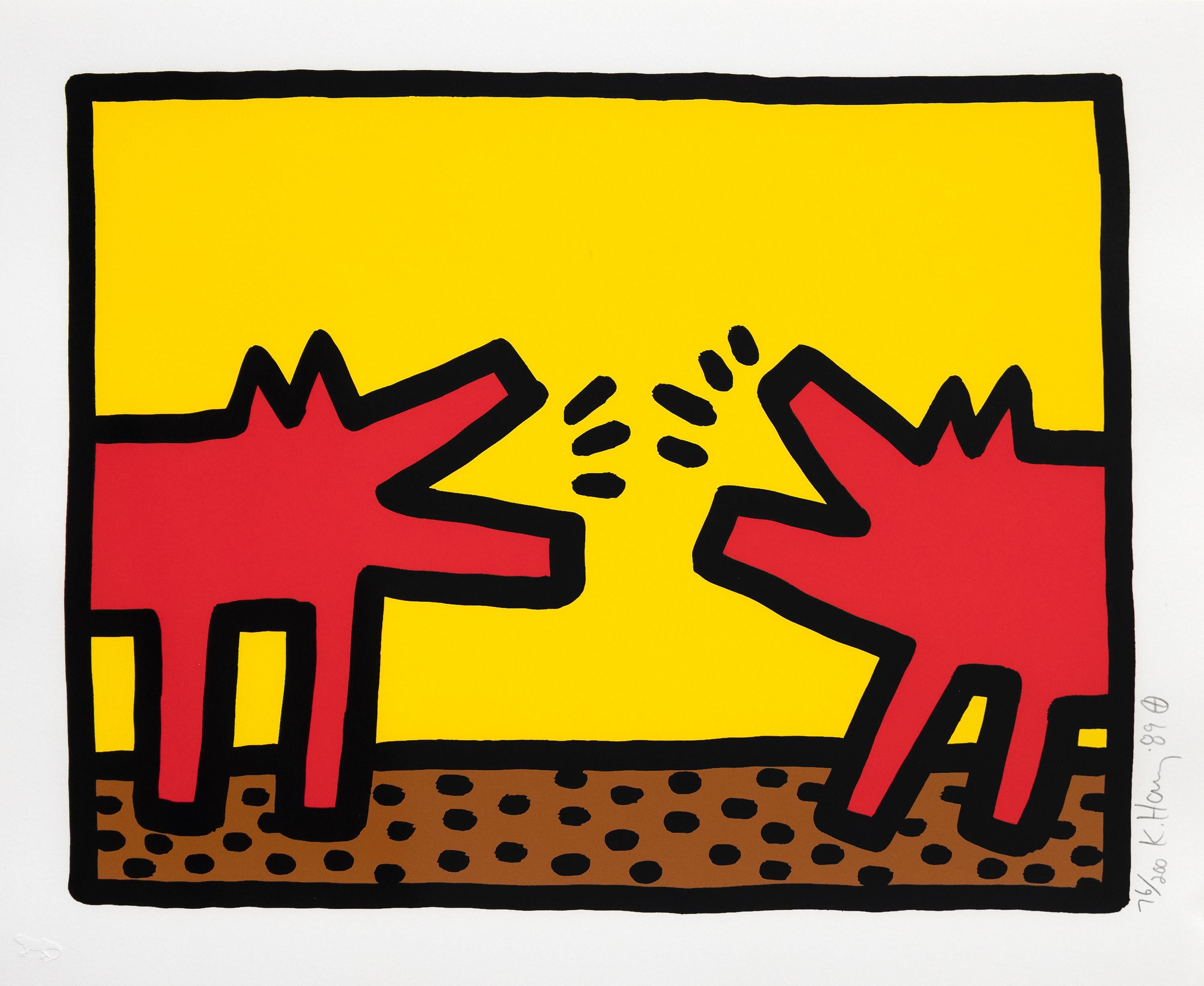 Andy Warhol - Cow (II.12A Blue Background) at 1stDibs