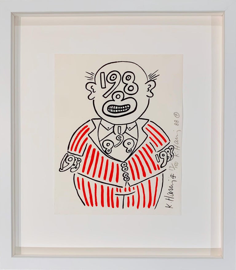 Keith Haring - Untitled, 1988 For Sale at 1stDibs