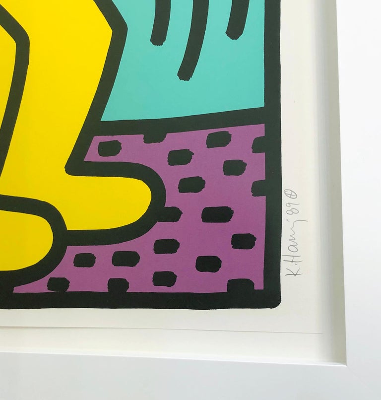 Keith Haring - UNTITLED (CUP MAN) For Sale at 1stDibs