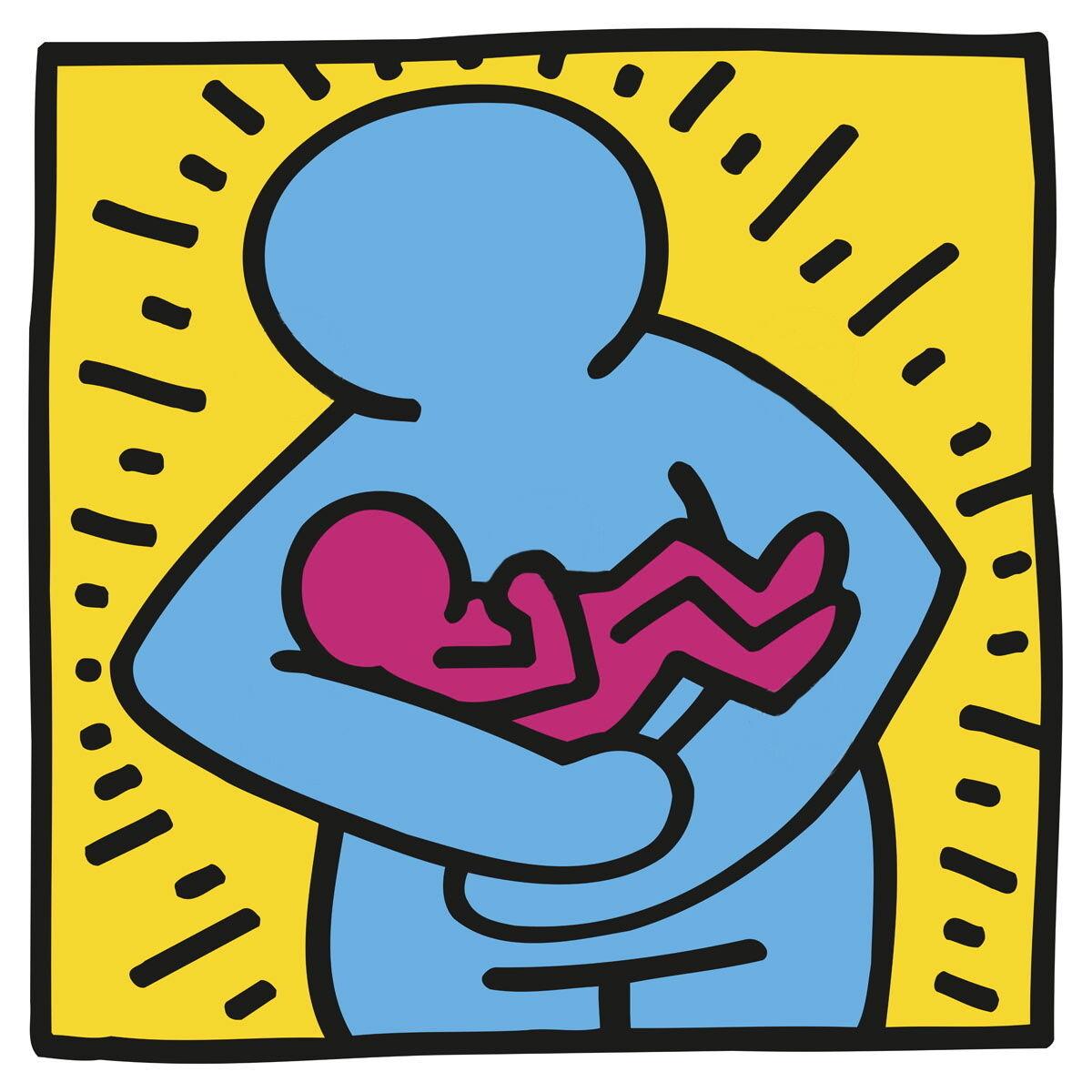 Keith Haring Baby - 6 For Sale on 1stDibs