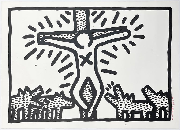 Keith Haring - UNTITLED (PLATE 6) For Sale at 1stDibs
