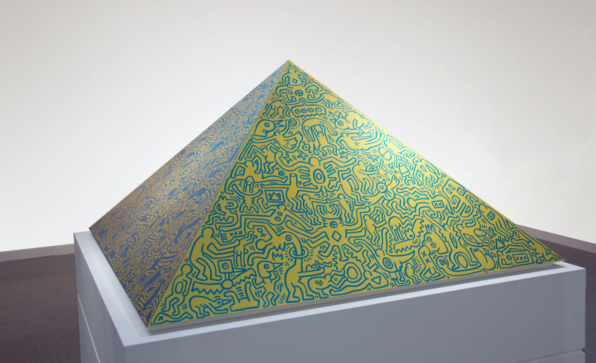 Keith Haring - Pirámide, 1989 en venta en 1stDibs