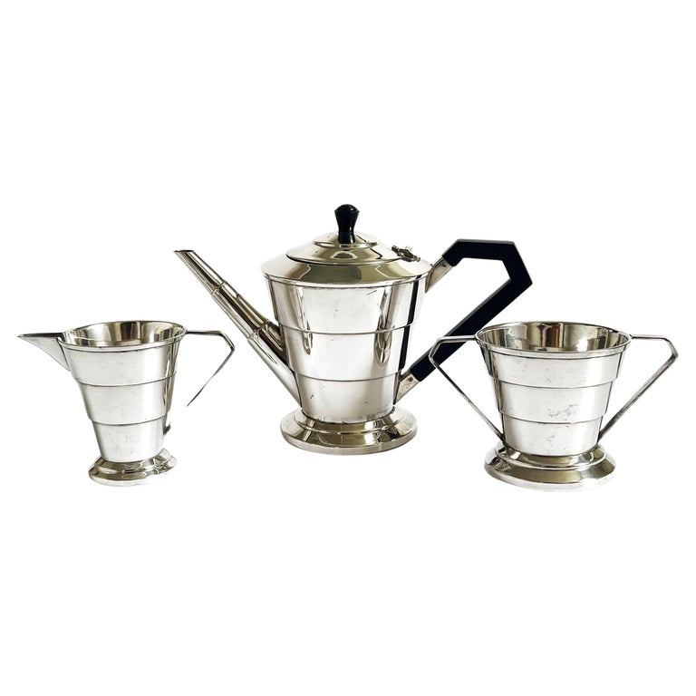 Keith Murray Coffee Tea Set - 1930s For Sale at 1stDibs