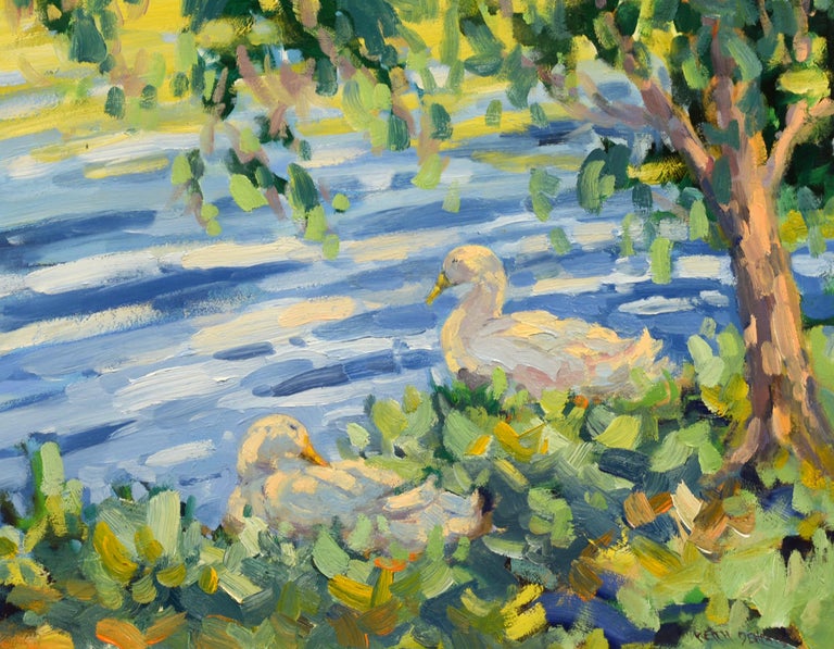 Keith Oehmig - "Dappled Light," Keith Oehmig, impressionist, landscape ...