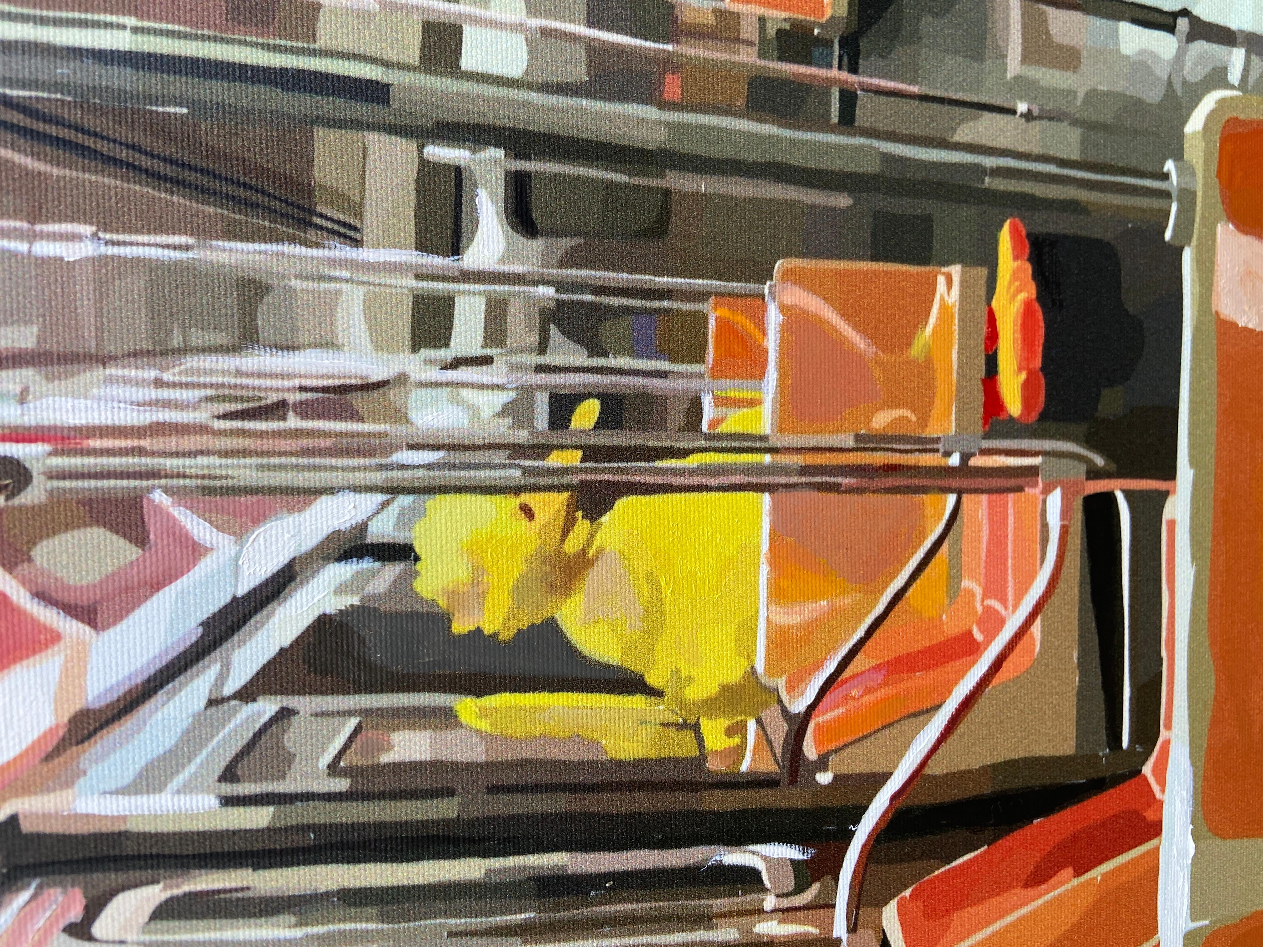 Keith Thomson - A Commuter, Original Painting For Sale at 1stDibs ...