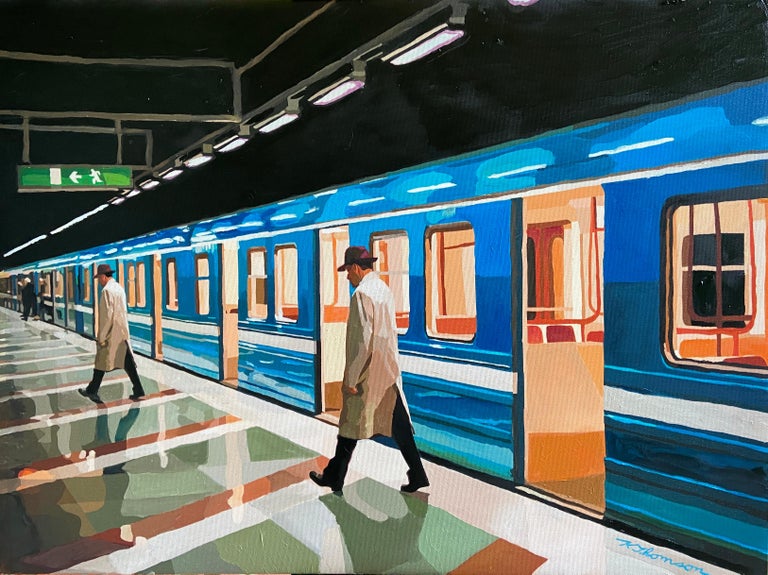 Keith Thomson - Coincidence?, Original Painting For Sale at 1stDibs