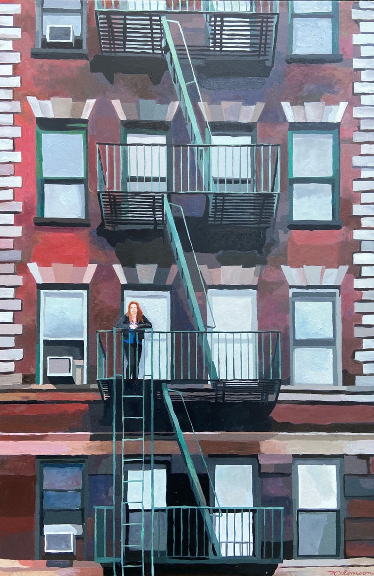 Keith Thomson - Jones Street Juliet, Original Painting For Sale at 1stDibs