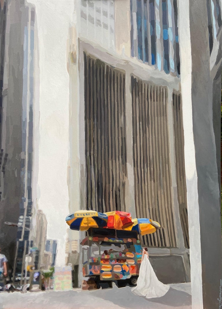 Keith Thomson - Mid-Ceremony, Original Painting For Sale at 1stDibs