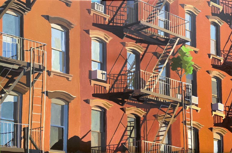 Keith Thomson - The Tree, Original Painting For Sale at 1stDibs
