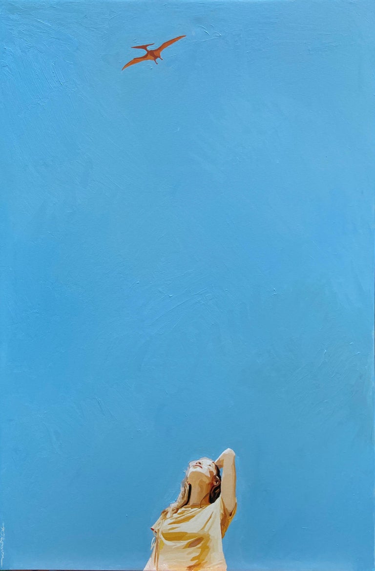 Keith Thomson - UFO, Original Painting For Sale at 1stDibs