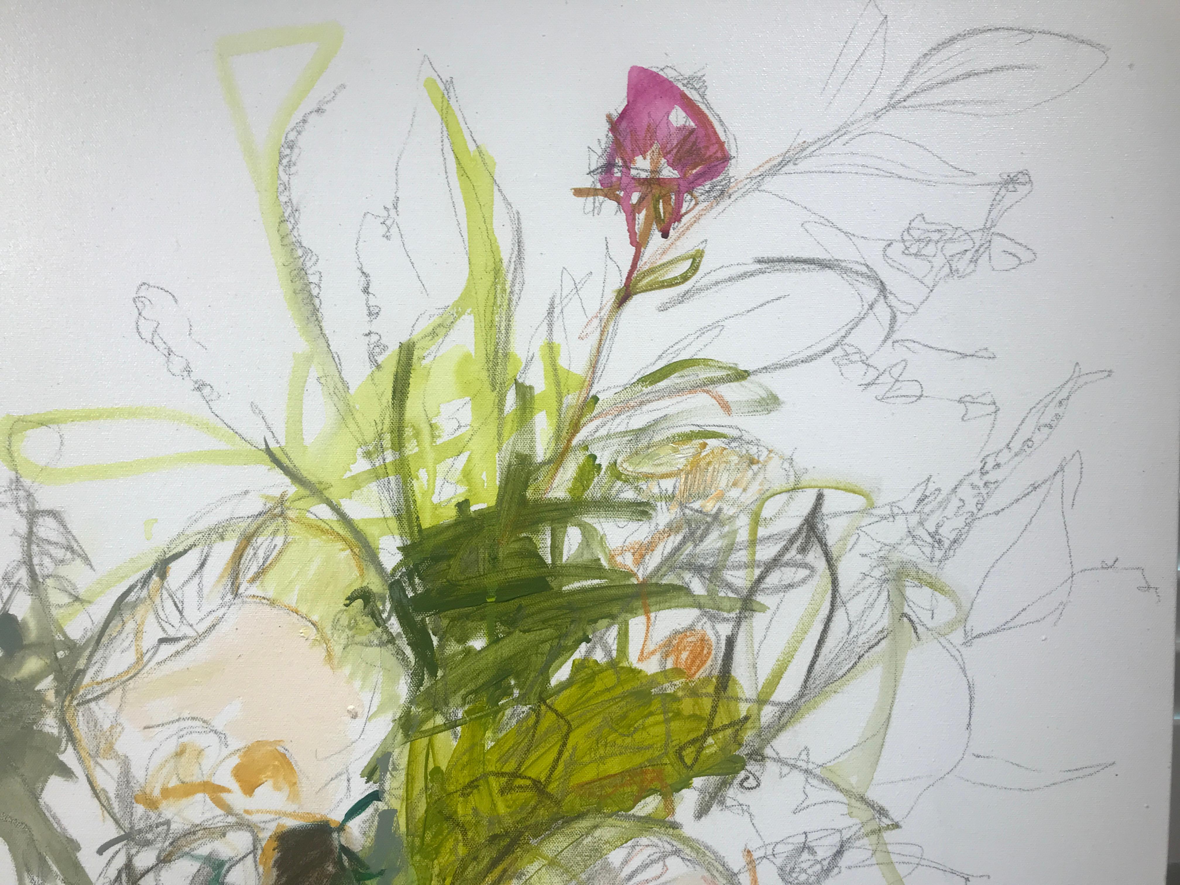 Kelley B. Ogburn - Revolution by Kelley Ogburn, Abstracted Floral Mixed ...