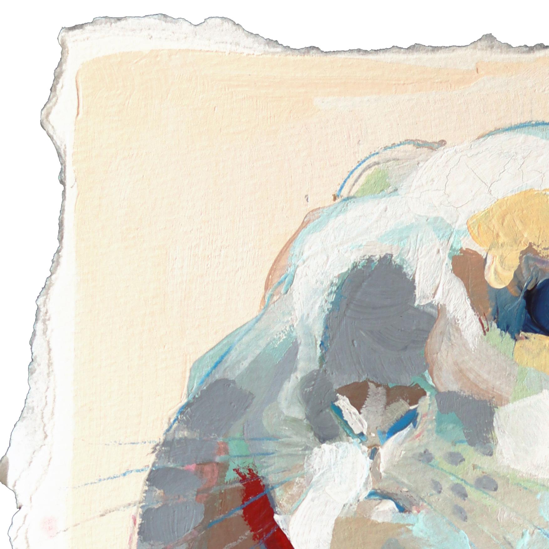 Kellie Newsome - Flop Hop Homie - Abstract Pastel Tone Cute Bunny Mixed ...